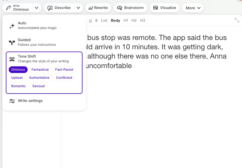 Tone Shift – Affiliates Adviser